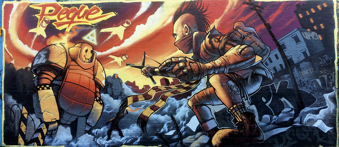 Peque VRS, el mejor graffitero mexicano | Ritmo Urbano