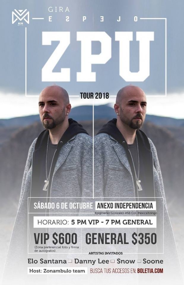 ZPU este sábado en Guadalajara | Ritmo Urbano