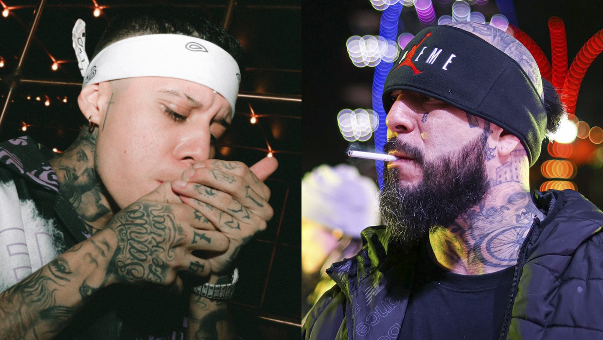 Dharius lanza tiradera para Santa Fe Klan y su equipo | Ritmo Urbano